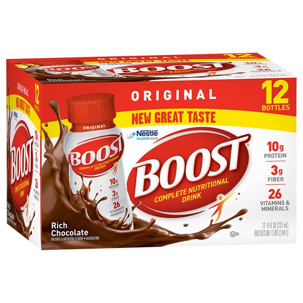 Boost Original Complete Nutritional Drink Rich Chocolate - 1Source