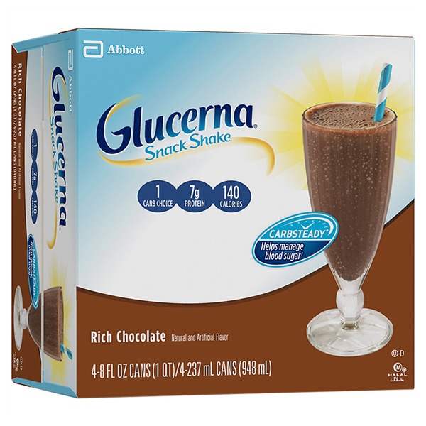 Glucerna Snack Shake Rich Chocolate - 1Source