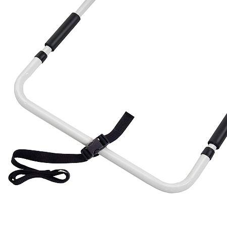 Essential Medical Hand Bed Rail With Floor Support - 1Source