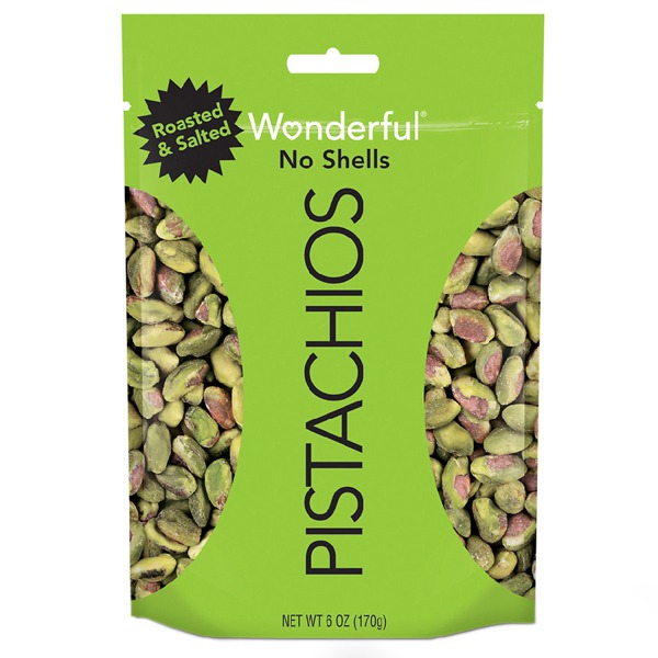 Wonderful No Shell Pistachios Roasted & Salted - 1Source