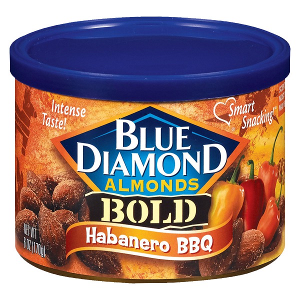 Blue Diamond Bold Almonds Habanero BBQ - 1Source