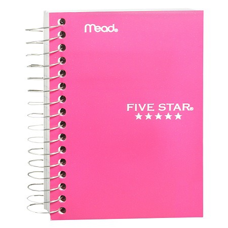 Mead Five Star Fat Lil' Notebook - 1Source