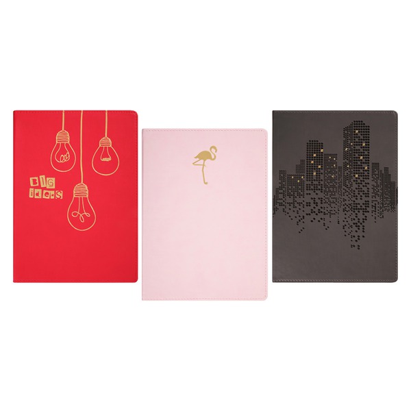 CR Gibson Jumbo Debossed Leatherette Journal 10 Inches X 7 Inches ...