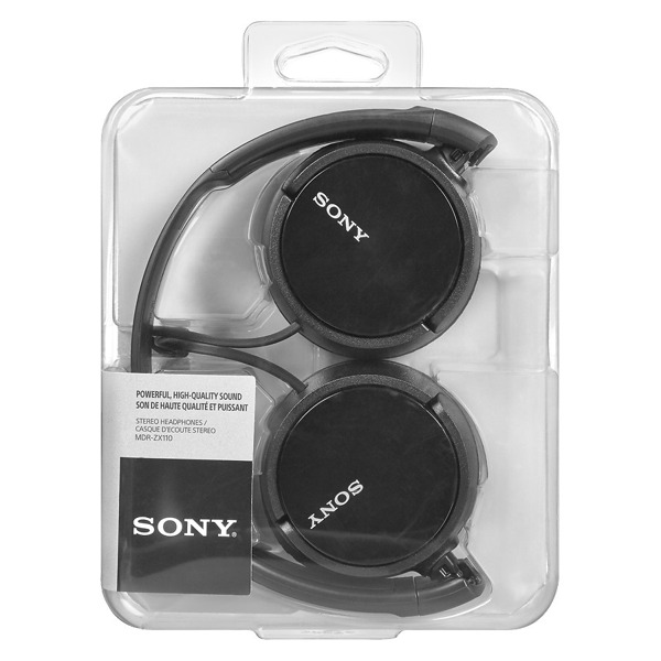 Sony Over Head Studio Headphones Black - 1Source