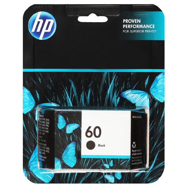 HP Ink Cartridge 60 Black - 1Source