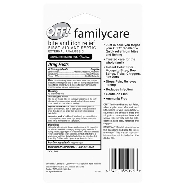 Off! Bite & Itch Relief Pen - 1Source