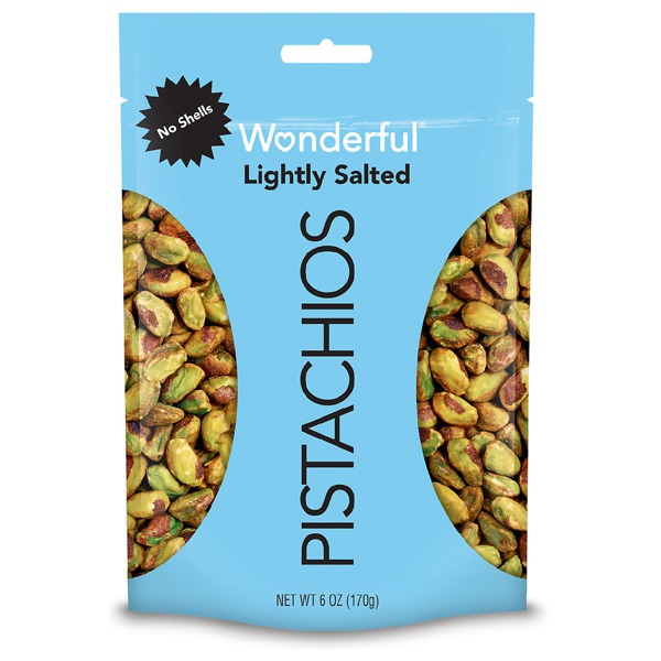 Wonderful No Shells Pistachios Roasted & Lightly Salted - 1Source