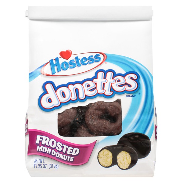 Hostess Donettes Bag Chocolate Frosted - 1Source