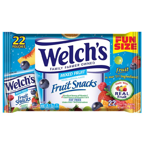 Welch'S Fruit Snacks Mixed Fruit - 1Source