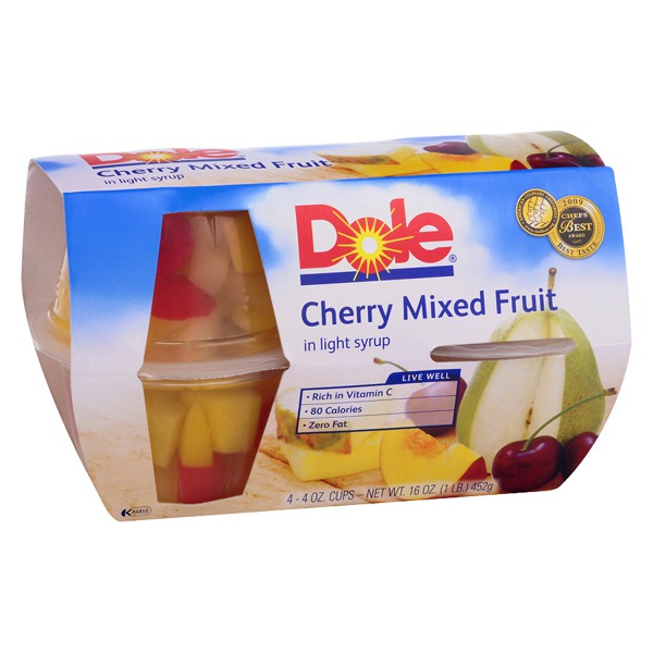 Dole Mixed Fruit Cherry - 1Source