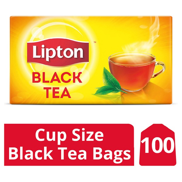 Lipton Black Tea Bags 100% Natural Tea - 1Source