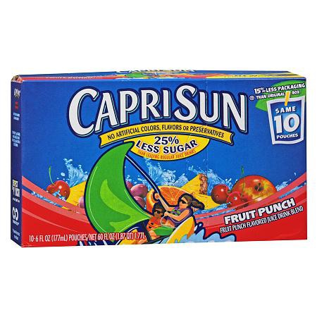Capri Sun Juice Drink Blend Fruit Punch - 1Source