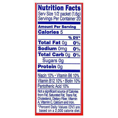 Crystal Light Energy Drink Mix Powder Strawberry - 1Source