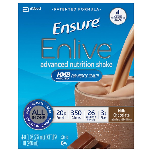 Ensure Enlive Enlive Advanced Nutrition Shake Ready-To-Drink Milk ...