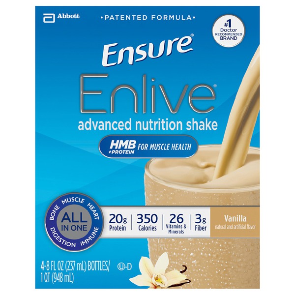 Ensure Enlive Advanced Nutrition Shake Vanilla - 1Source
