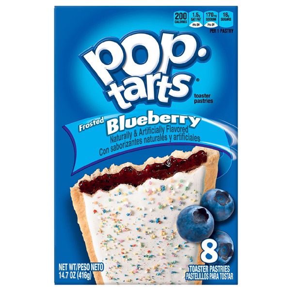 Pop Tarts Frosted Blueberry Frosted Blueberry - 1Source