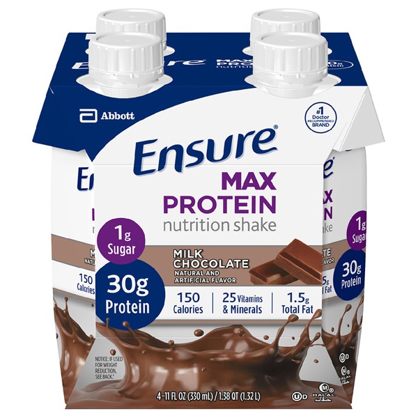 Ensure Max Protein Nutrition Shake Ready-To-Drink Milk Chocolate - 1Source