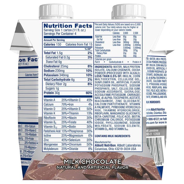 Ensure Max Protein Nutrition Shake Ready-To-Drink Milk Chocolate - 1Source