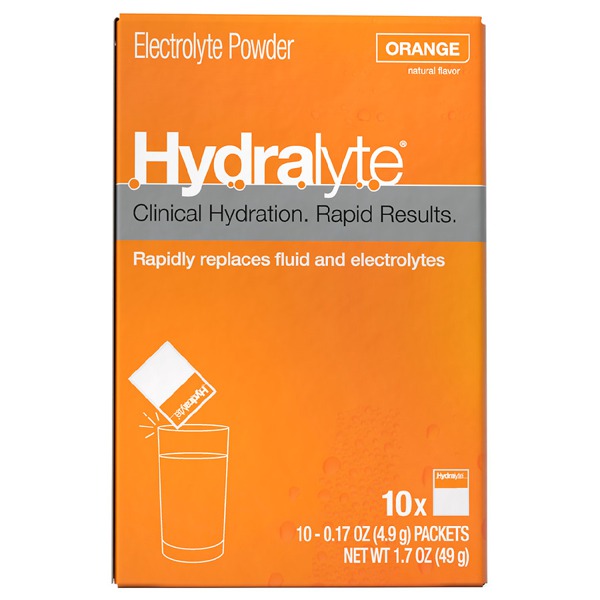 Hydralyte Oral Electrolyte Powder Orange - 1Source