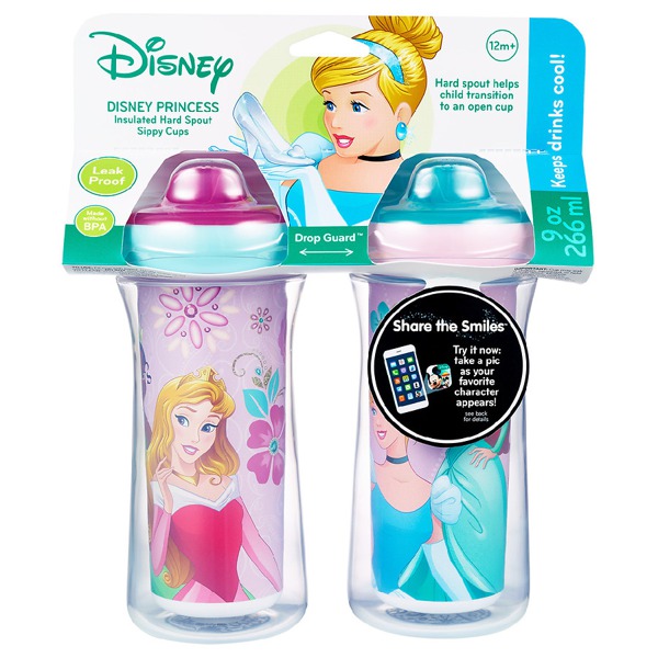 The First Years Disney Princess Insulated Hard Spout Sippy Cups - 1Source
