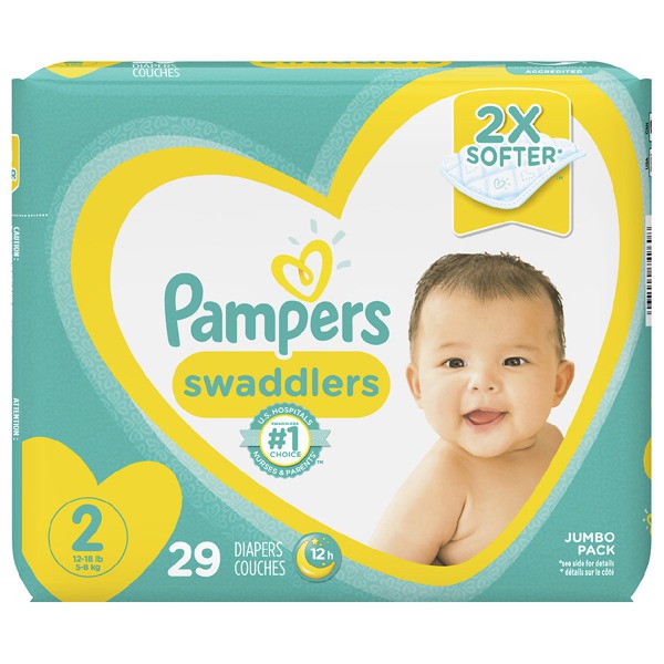 Pampers Diapers Size 2 - 1Source