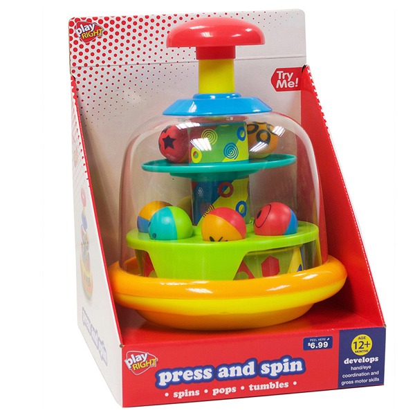 Playright Spinning Popping Pals Assorted - 1Source