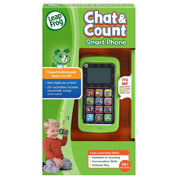 Vtech Chat & Count Smart Phone - Green - 1Source
