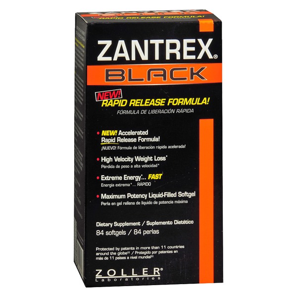 Zantrex Black Rapid Release Liquid Gels - 1Source