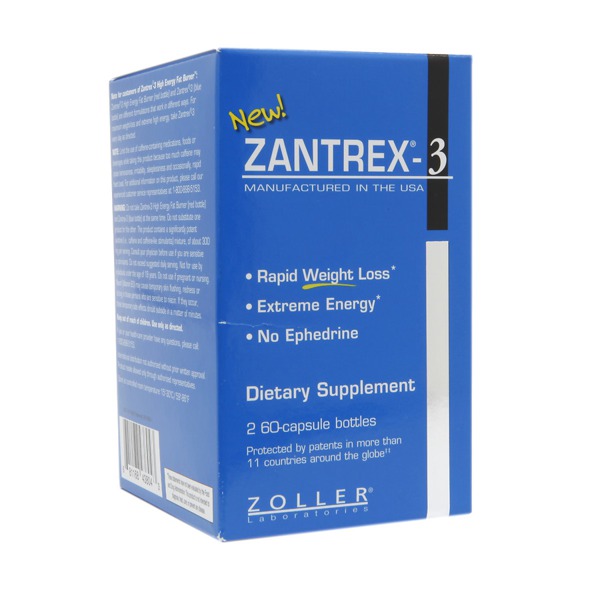Zantrex Rapid Weight Loss, Extreme Energy 2-Pack, Capsules - 1Source