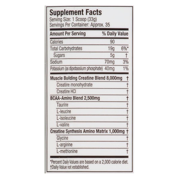 Six Star Elite Series Creatine X3 Dietary Supplement Powder Fruit Punch ...