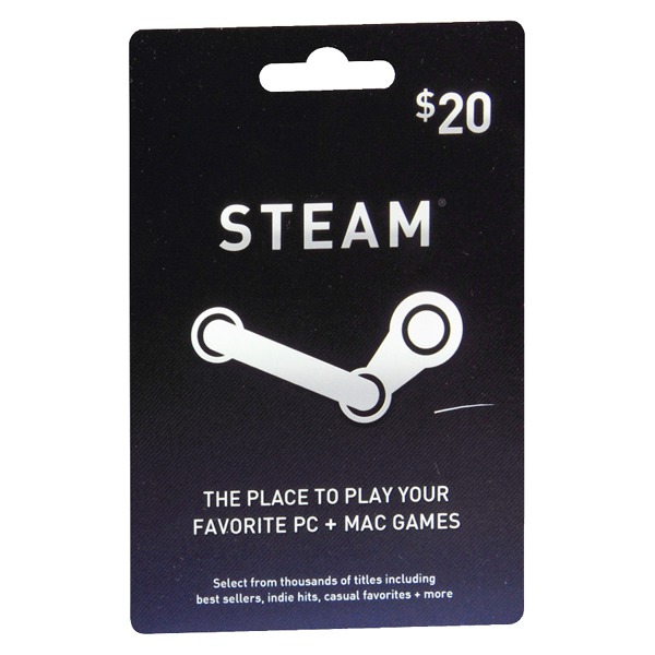 Steam $20 Gaming Gift Card - 1Source