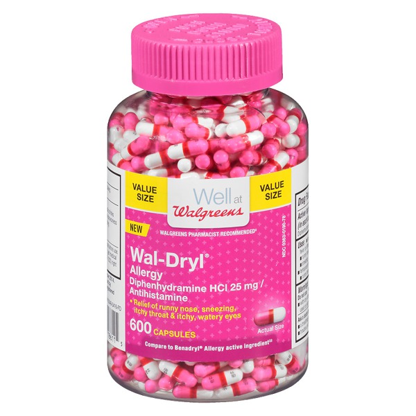 Walgreens Wal-Dryl Allergy Relief Capsules - 1Source