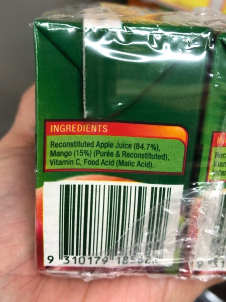 Golden Circle Popper Juice Apple Mango - 1Source