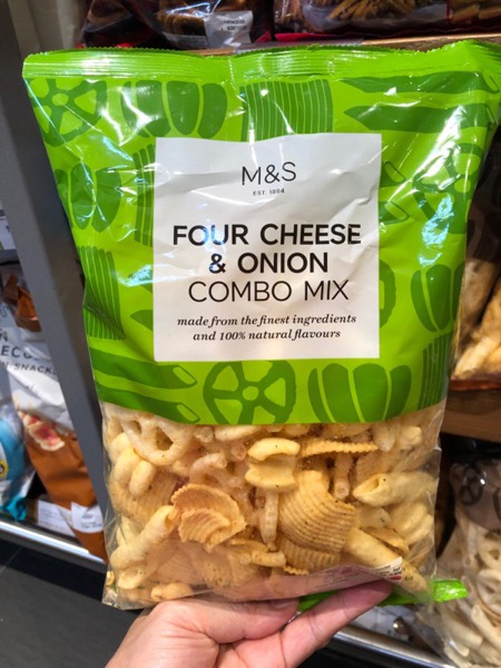M & S Four Cheese And Onion Combo Mix - 1Source