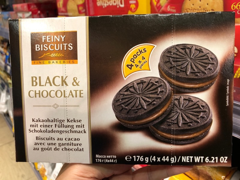 Feiny Biscuits Cookies Black & Chocolate - 1Source