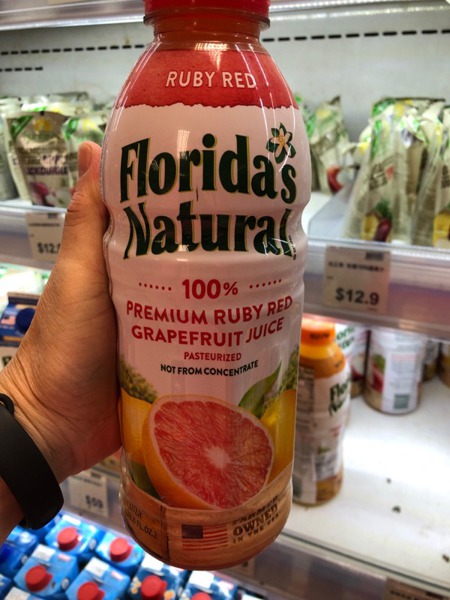 Floridas Natural Premium Ruby Red Grapefruit Juice - 1Source