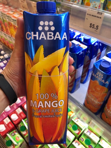 Chabaa Mango & Grape Juice - 1Source