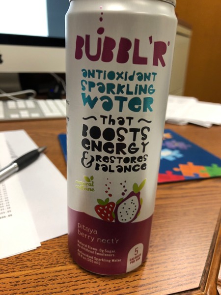 Bubblr Antioxidant Sparkling Water Pitaya Berry Nectr - 1Source