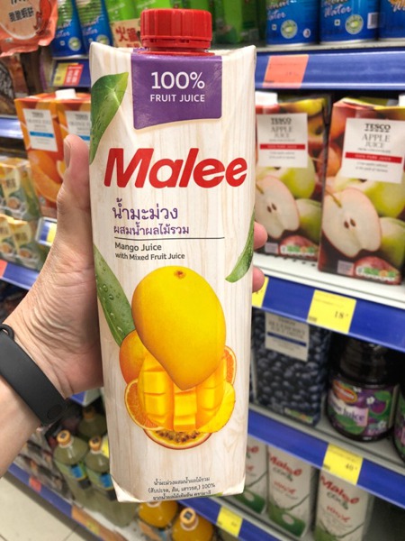 Malee 100% Mango Juice Juice With Mixed Fruit Juice - 1Source