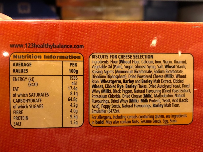 Jacobs The Festive Selection Biscuits For Cheese Selection - 1Source