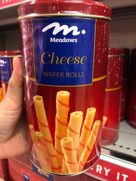 Meadows Cheese Wafer Rolls - 1Source