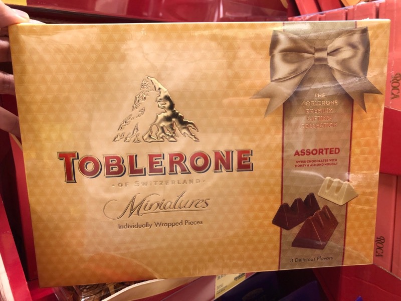Toblerone Miniatures Assorted Chocolate Gift Box - 1Source