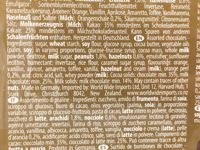 Excelcium Tradition Pradliners Selection Assorted Chocolate - 1Source