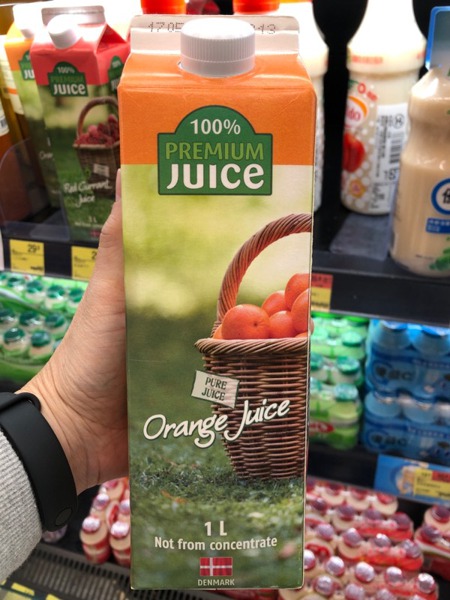 Denmark 100% Premium Juice Orange Juice - 1Source