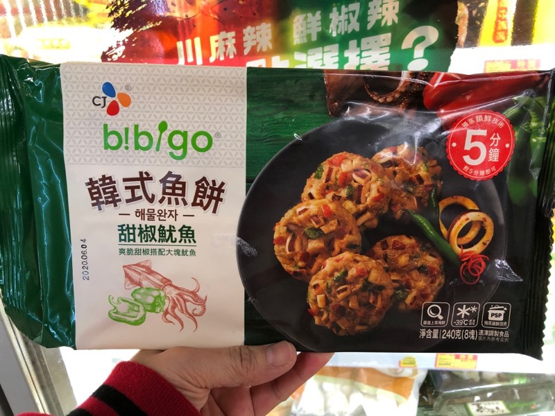 Bibigo Sweet Pepper & Squid Fish Cakes Bibigo 韓式魚餅甜椒魷魚 - 1Source