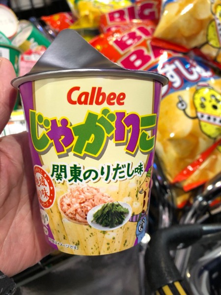 Calbee Jagarico Potato Snack Nori Seaweed & Bonito Soup Flavour - 1Source