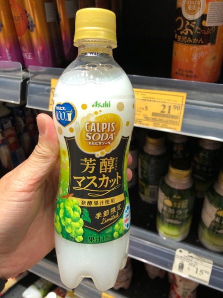 Asahi Calpis Yogurt Soda W Grape - 1Source