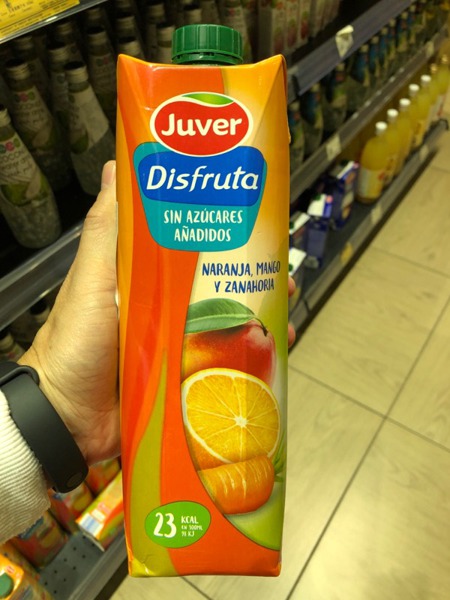 Juver Exotics Orange Mango & Carrot Juice Drink - 1Source