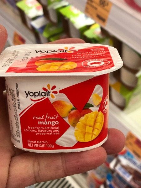 Yoplait Real Fruit Mango Yogurt - 1Source