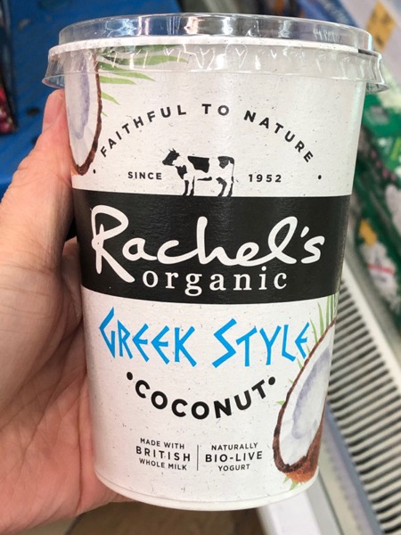 Rachel'S Organic Greek Style Yogurt Coconut - 1Source